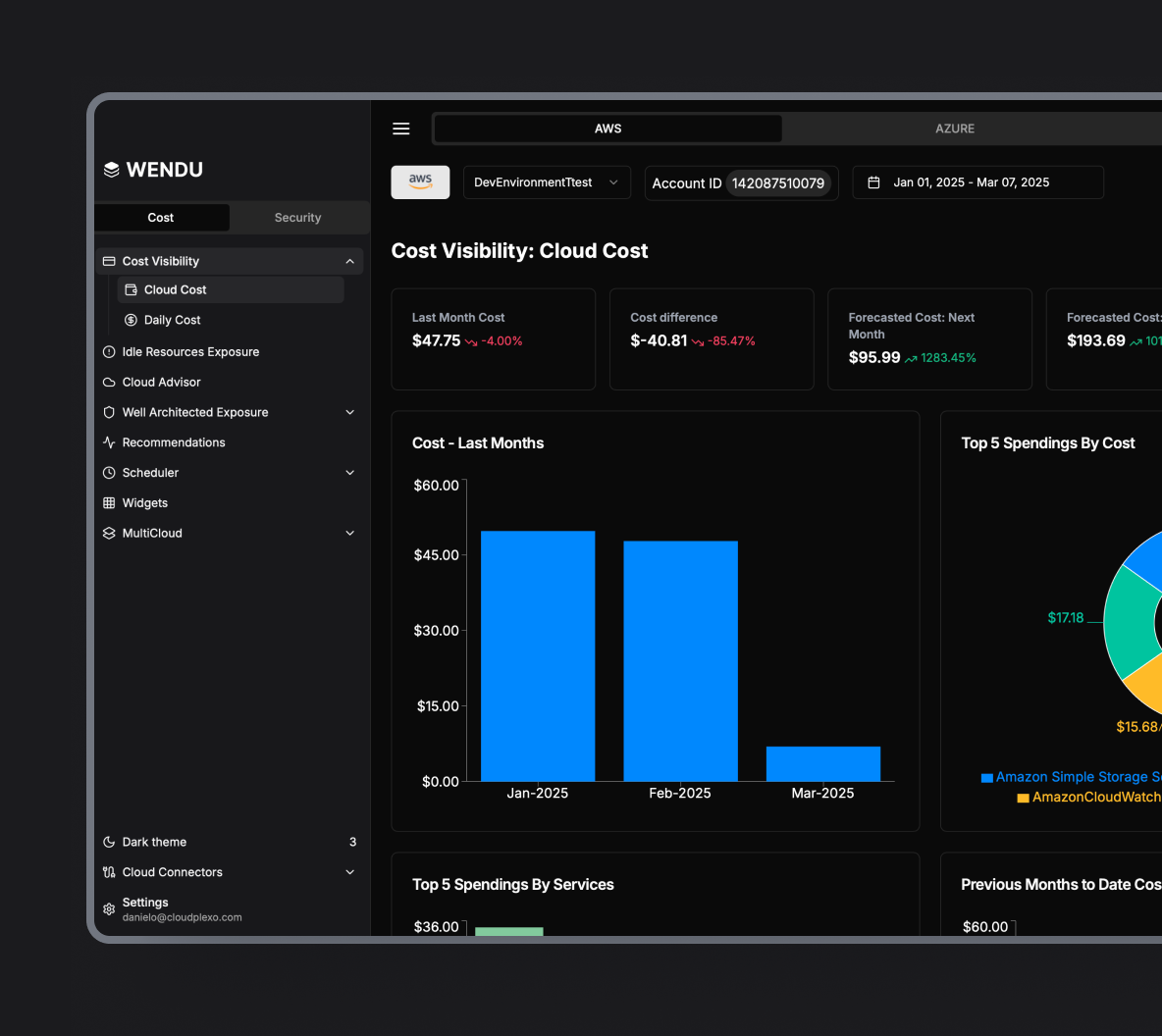 Wendu - Cloud Security and Management Solution