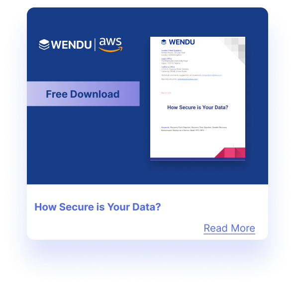 Wendu - Cloud Security and Management